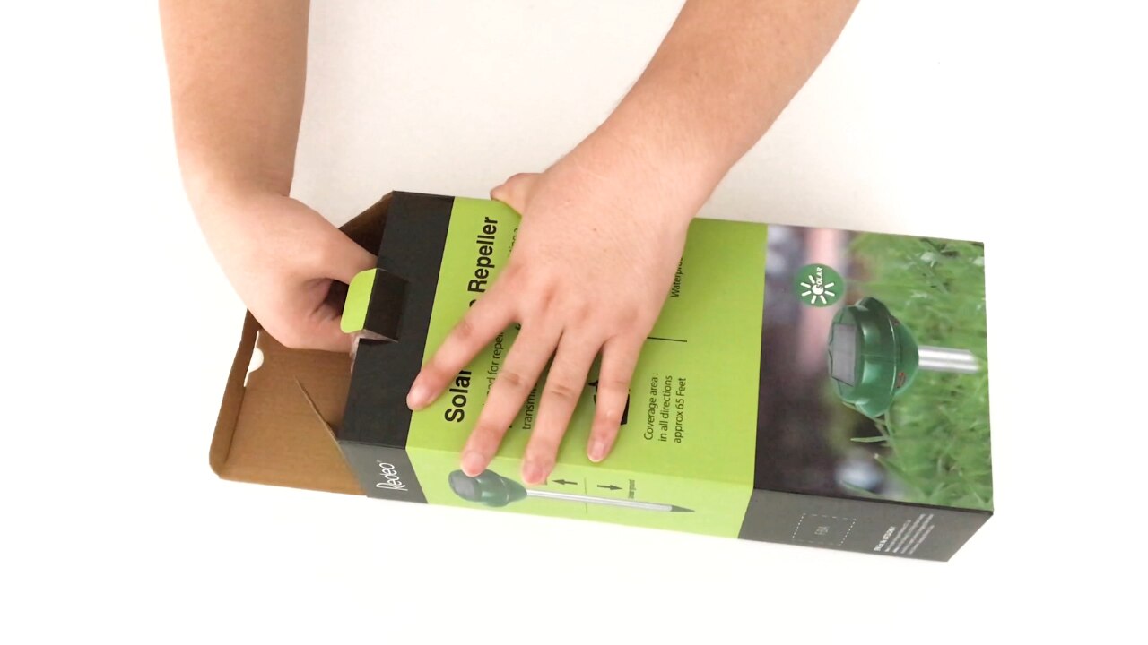 Waterproof Outdoor Solar Powered Vole spikes Chase... – Grandado