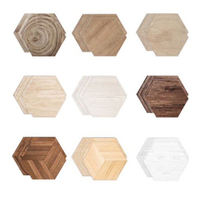 10Pcs/Lot Wood Texture Floor Sticker Waterproof Pv... – Grandado