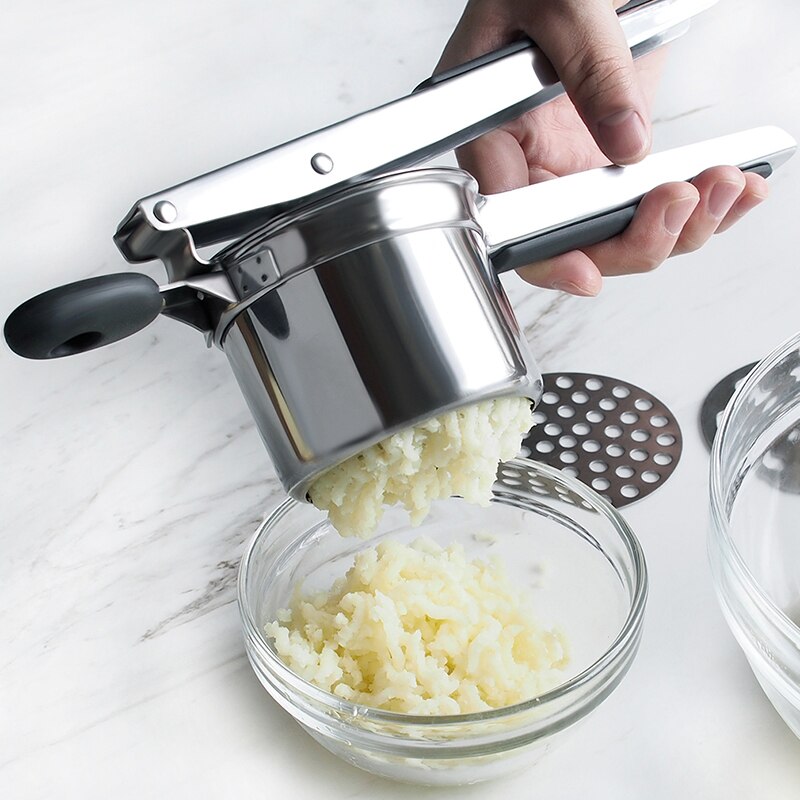 Potato Masher Ricer Press Mashed Potatoes Stainles... – Vicedeal