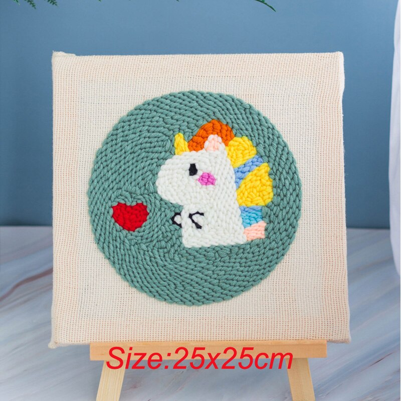 Cute Panda DIY Punch Needle Embroidery Kit with Fr... – Grandado