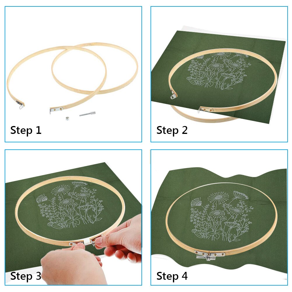 Handwork Needlework Plants Pattern Threads Tools H... – Grandado