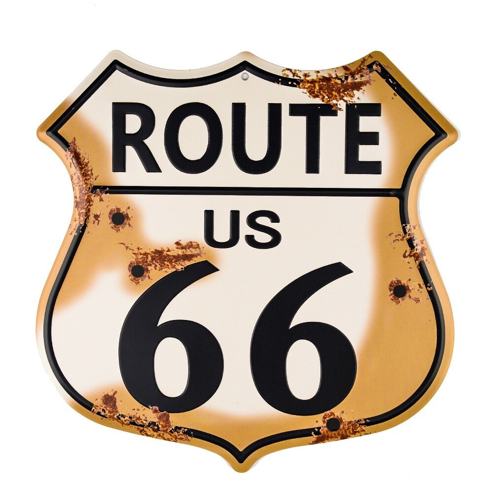 Novelty route 66 Highway Vintage Retro Wall Décor ... – Grandado