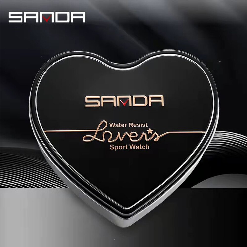 Sanda Original Watch Metal Box Exquisite Couple He... – Grandado