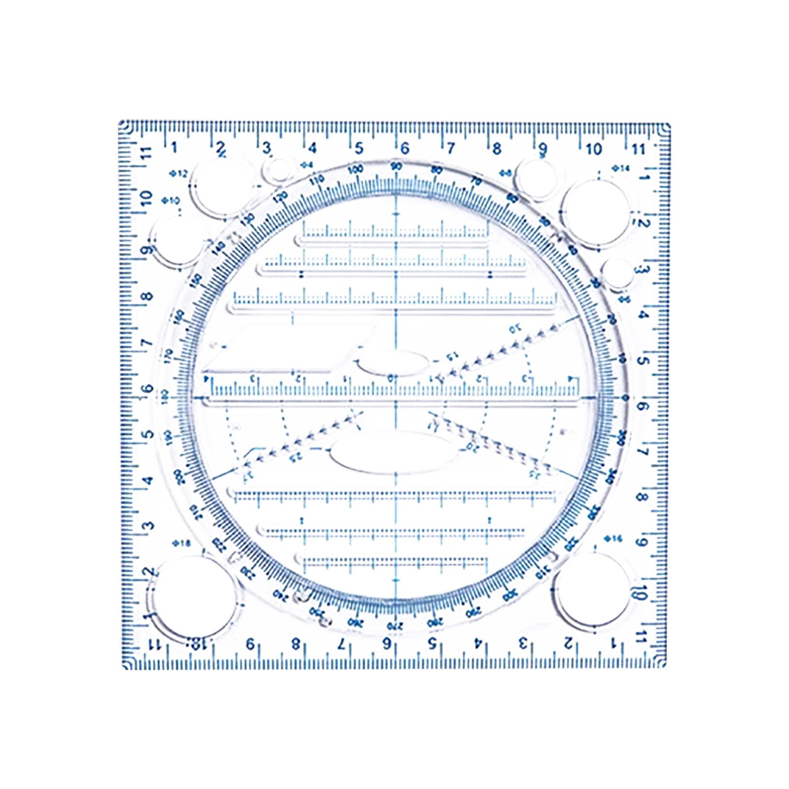 fast Multifunctional drawing ruler Drawing Ruler M... – Vicedeal