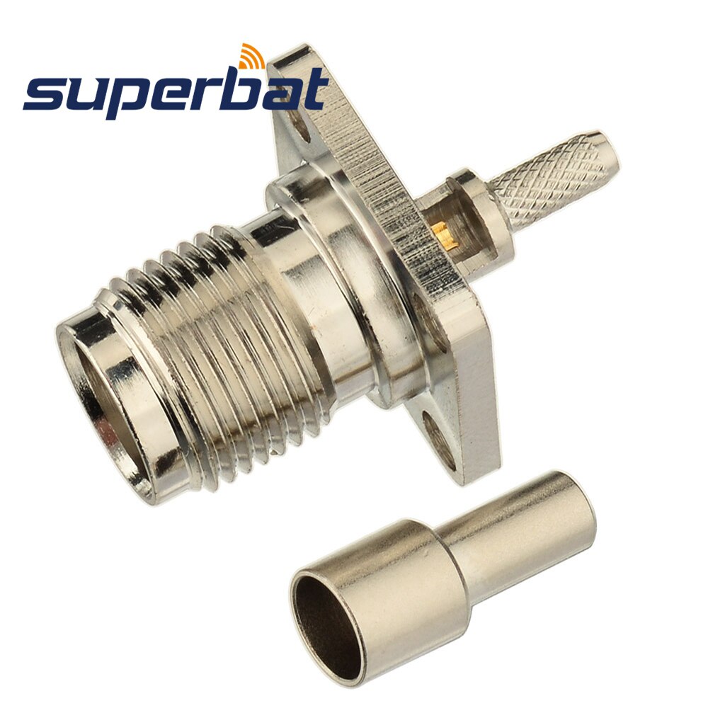 Superbat Tnc Crimp Jack 4 Hole Panel O-Ring Mount ... – Vicedeal