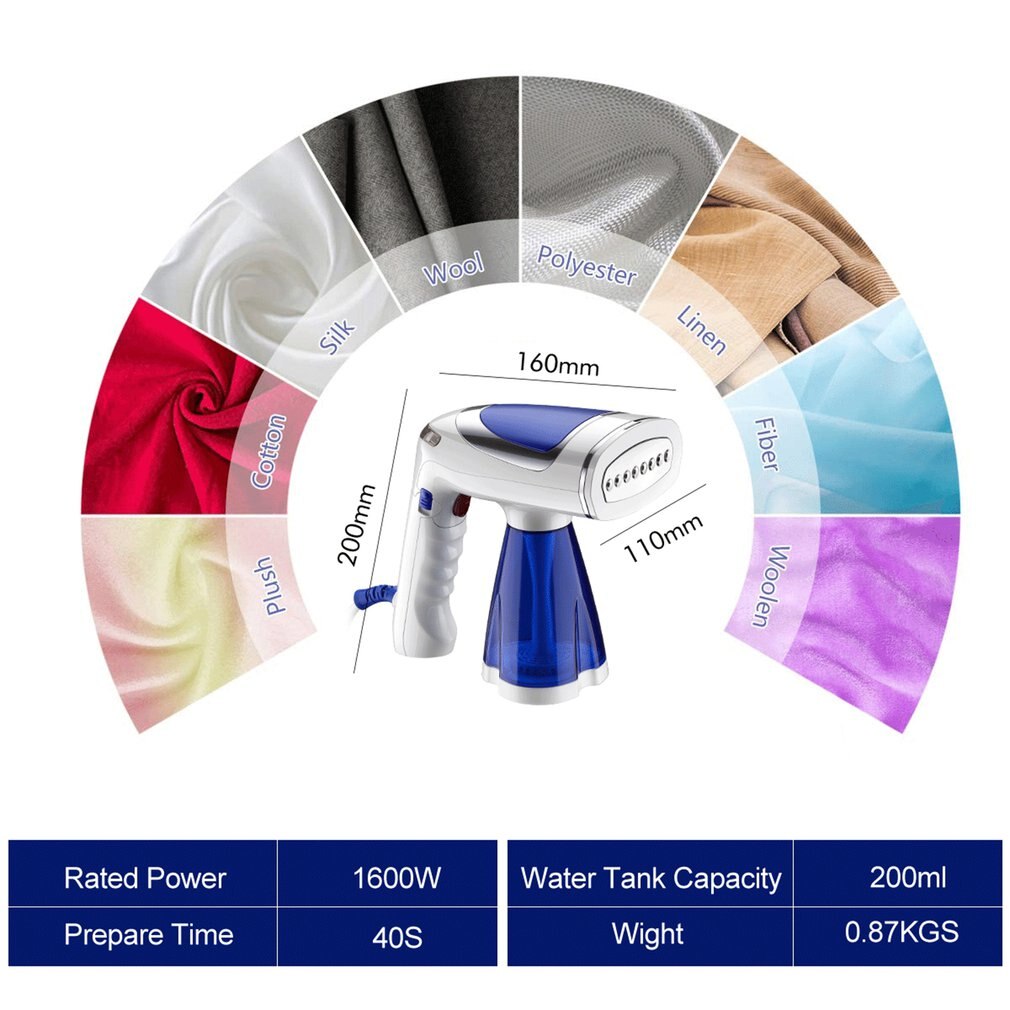 Mini Stoom Strijken Machine Eu/Us 1600W Draagbare ... – Grandado