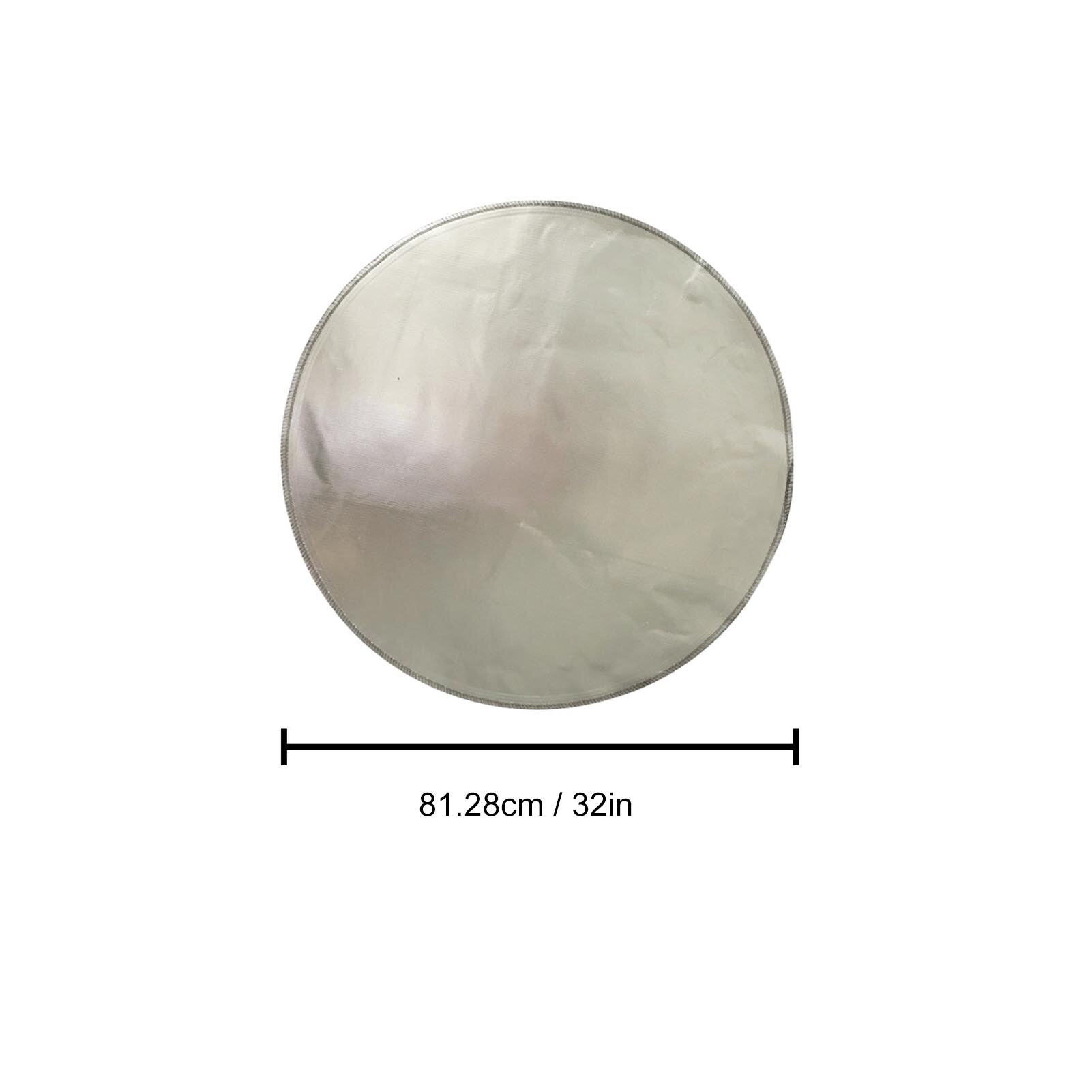 32/40 Inch Fireproof Stove Floor Mat Gray Silicone... – Grandado