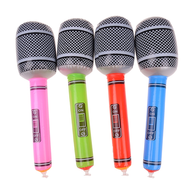 Inflatable Musical Toys For Children Kids Instruments Microphone Set ...