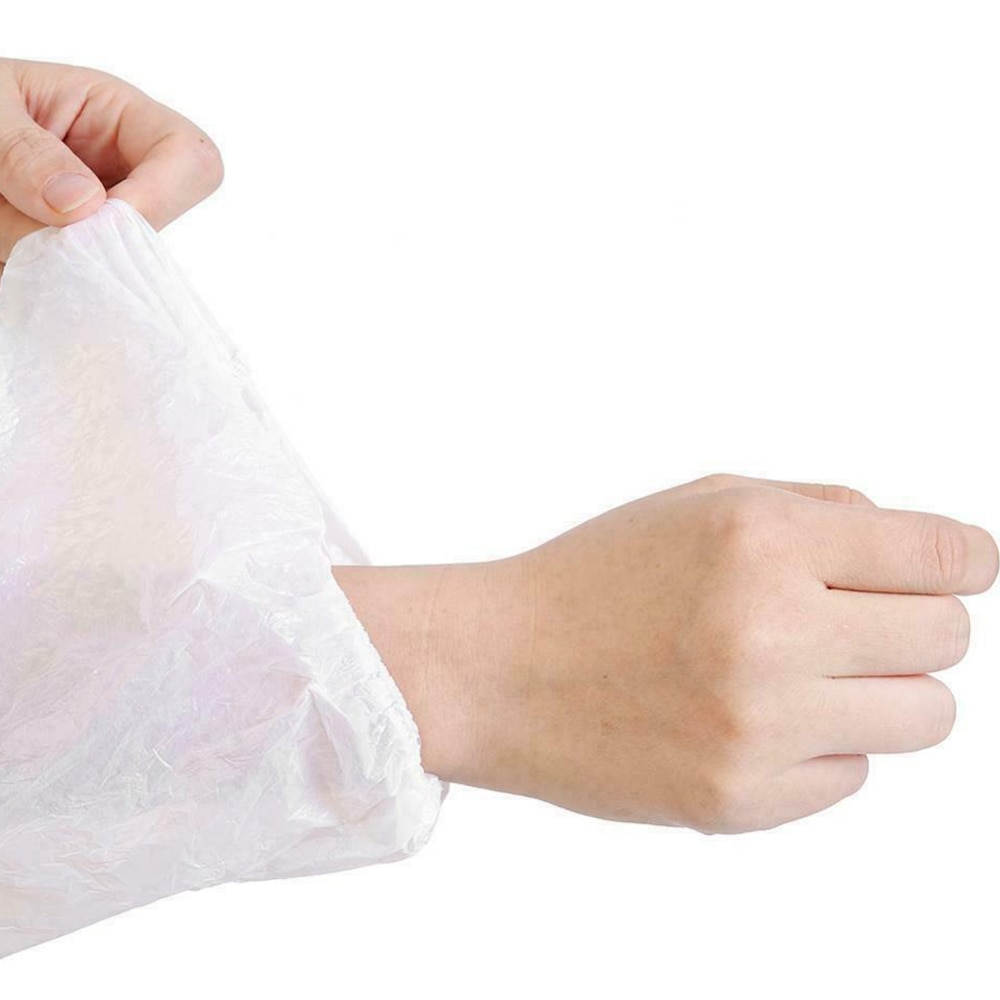 100Pcs/pack Disposable Arm Sleeves Covers Plastic ... – Vicedeal