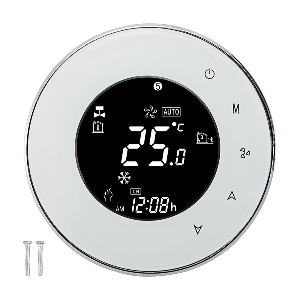 Round Thermostat Central Air Conditioner Thermosta... – Grandado