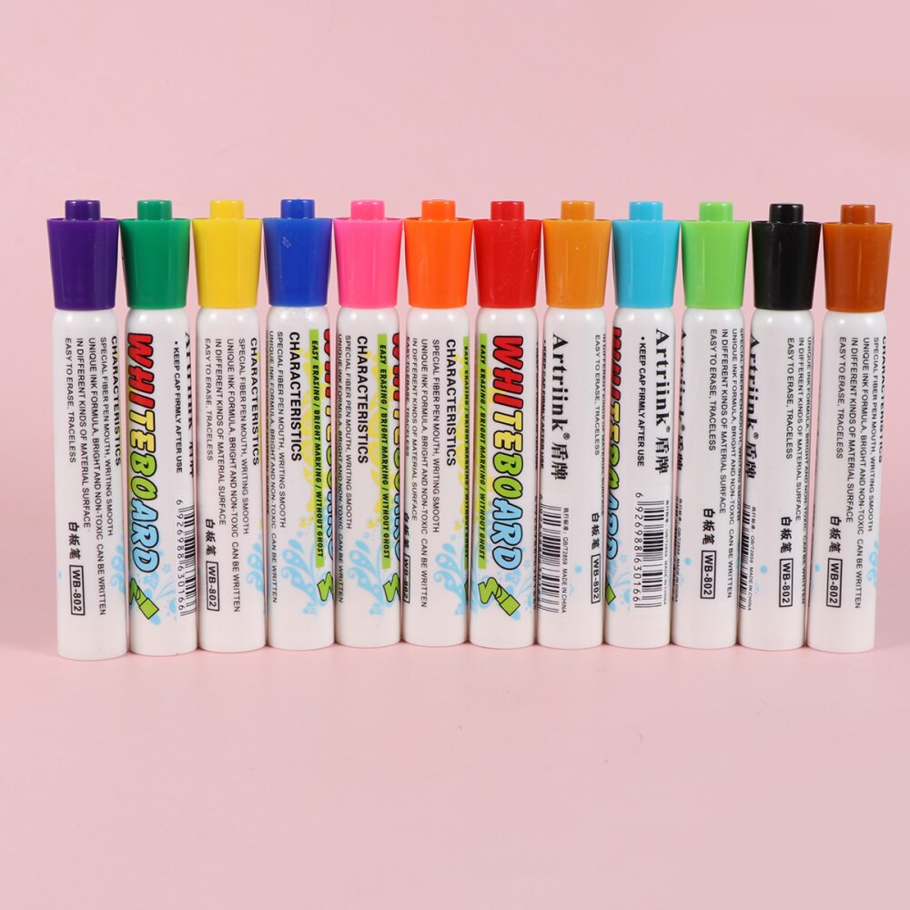 2 Boxes/24PCS Erasable Marker Pens Whiteboard Pens... – Vicedeal