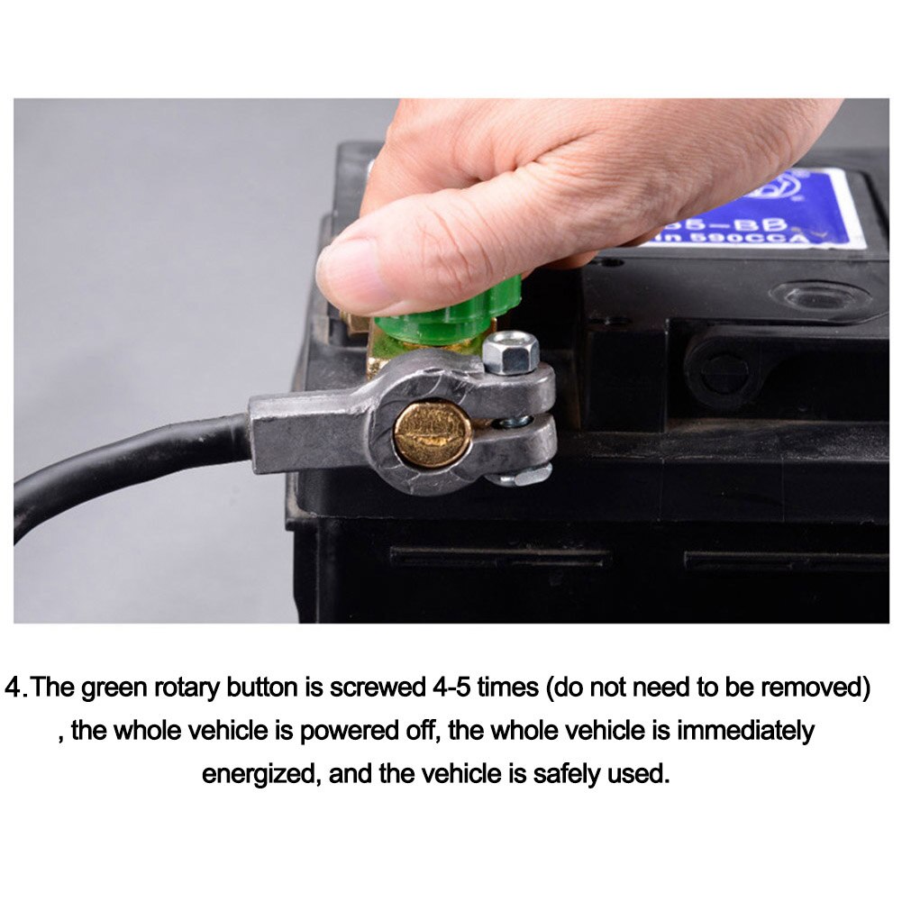 Universal Car Battery Switch Battery Terminal Link... – Grandado