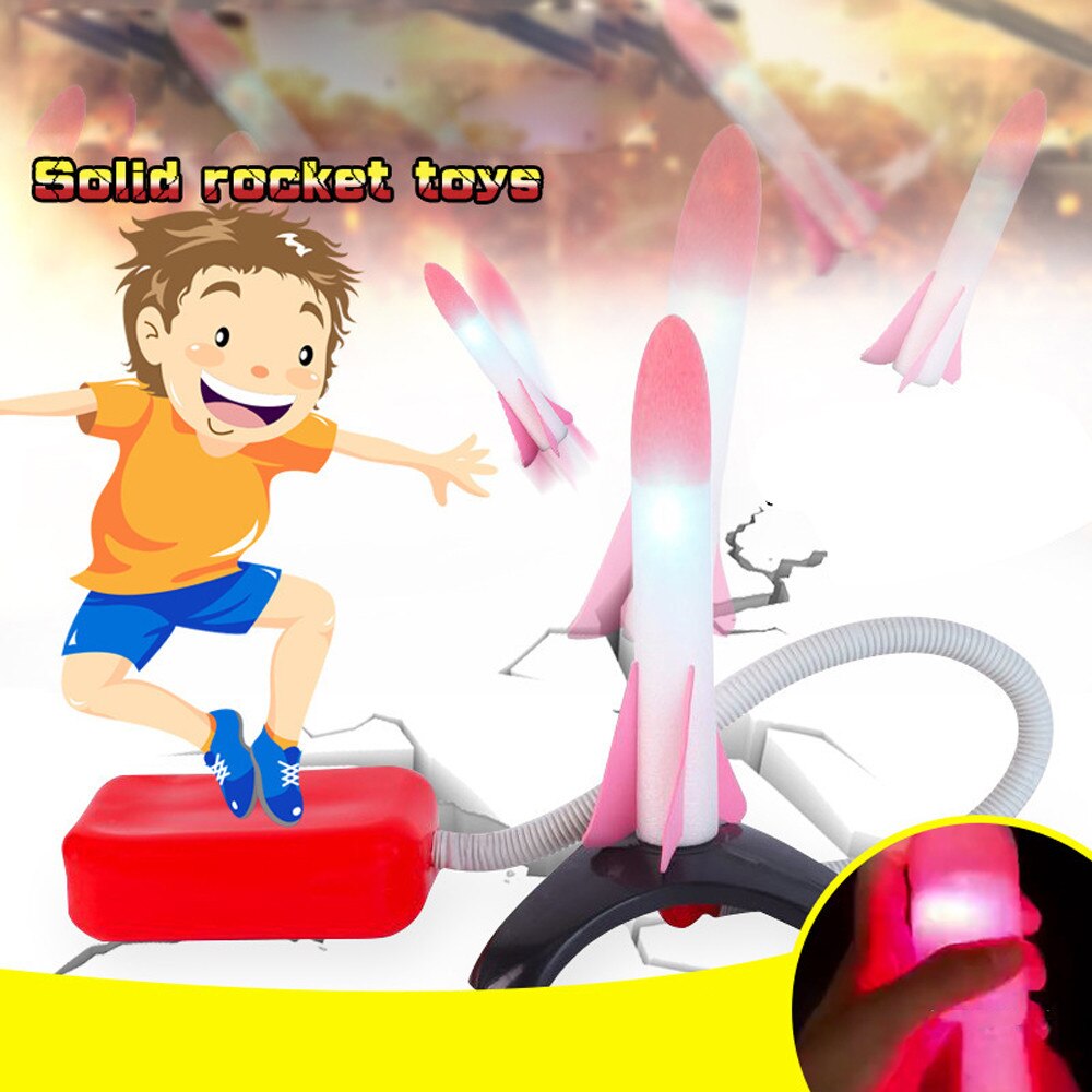 Inflatable Toys Foot Powered Pedal Soft Rocket Cul... – Vicedeal