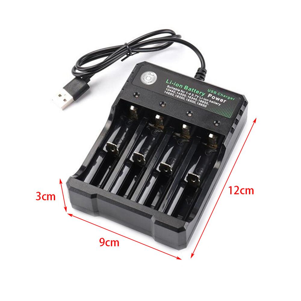 3.7 V 18650 Charger Lithium Ion Battery USB Indepe... – Grandado