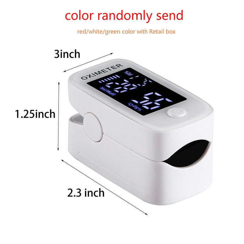 Finger Clip Oximeter Pulse Monitoring Pulse Oximet... – Grandado