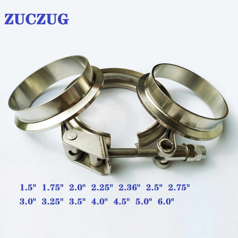 ZUCZUG 4 inch SUS 304 steel stainless exhaust v ba... – Vicedeal