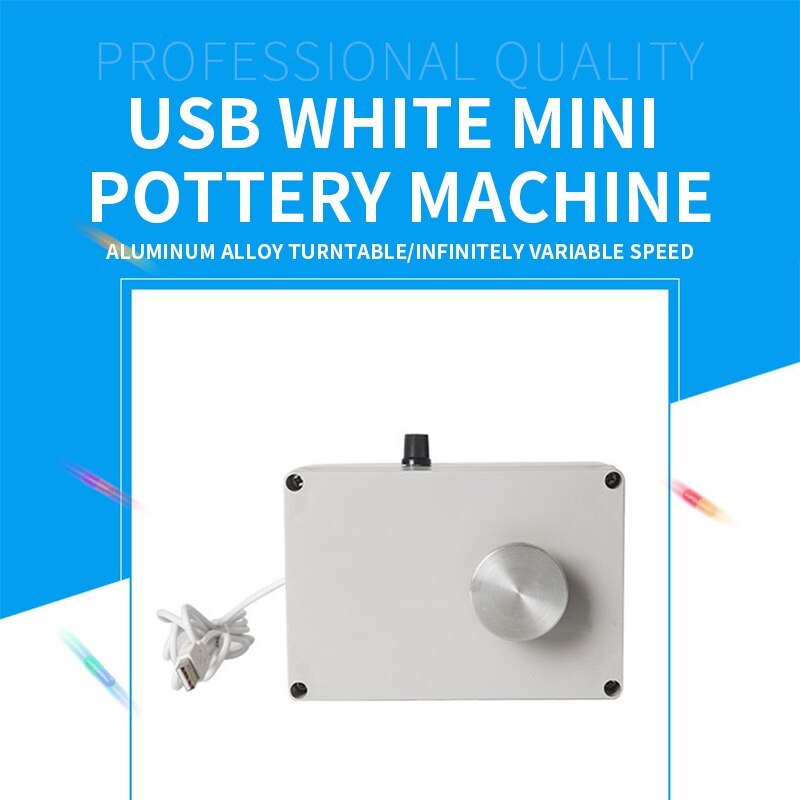 USB white pottery tools Mini drawing machine Finge... – Vicedeal