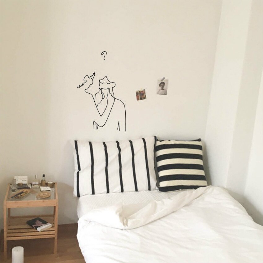 Ins Popular Korean Style Wall Stickers Home Decora... – Vicedeal