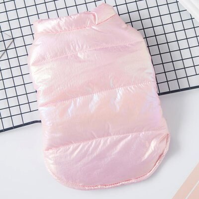 Glossy Dog Jacket Winter Super Lightweight White P... – Vicedeal