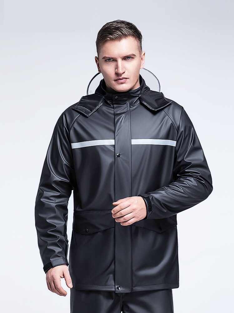 Waterproof Motorcycle Men Raincoat Jacket Women Re... – Grandado