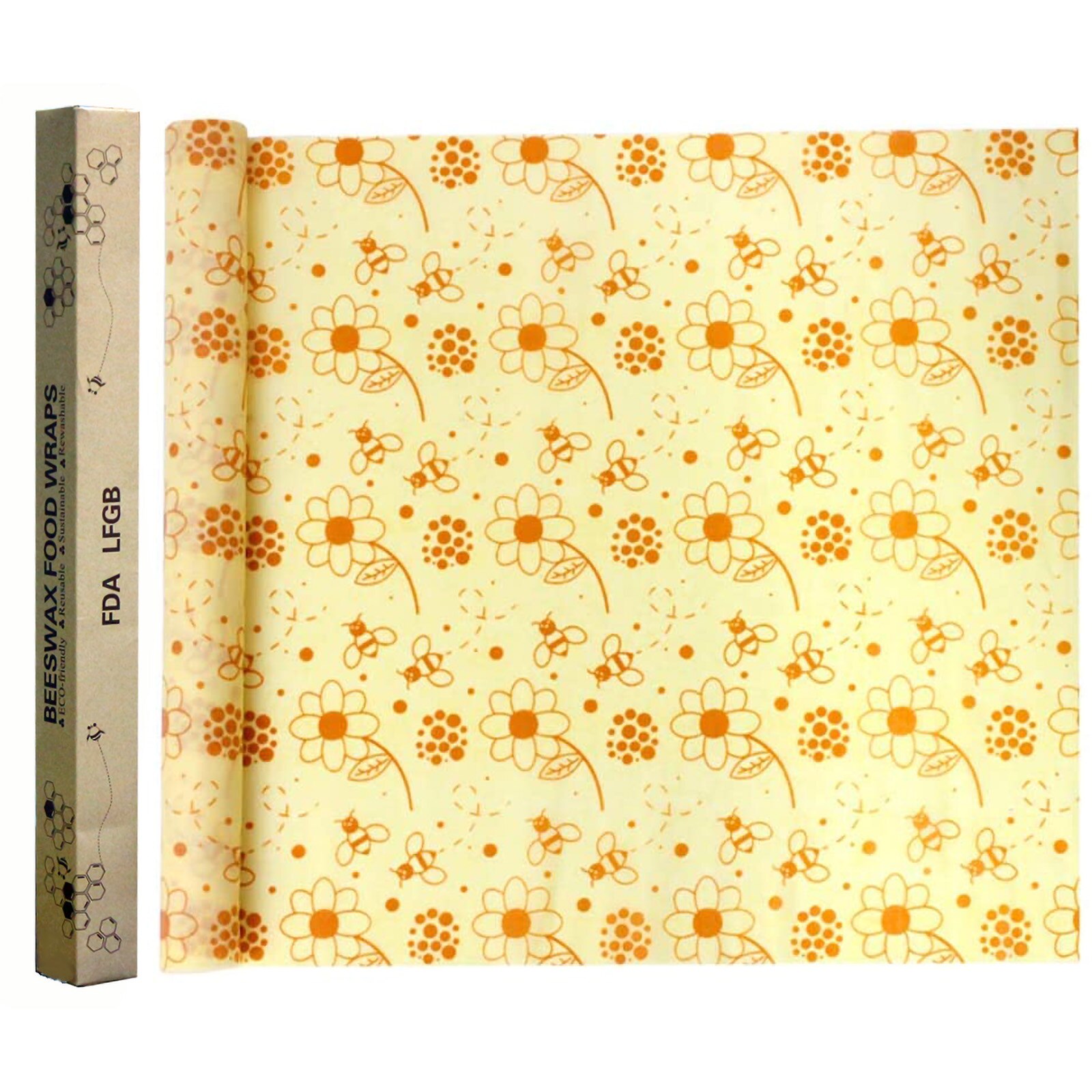 Anjielosmart Reusable Food Wraps Roll custom food ... – Grandado