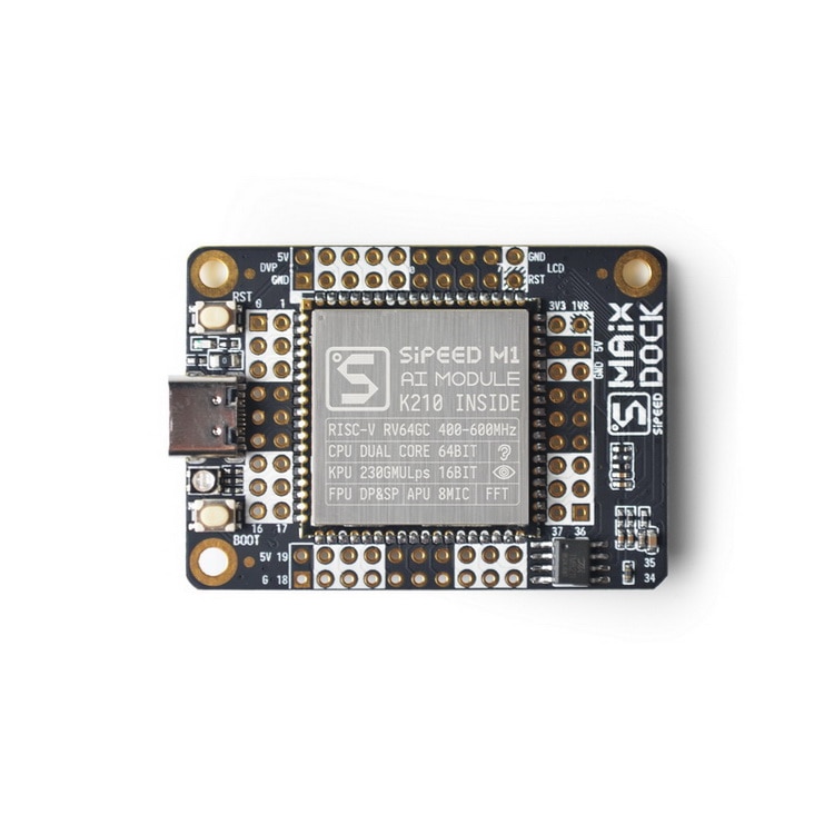 Sipeed MAIX Dock K210 AI + lOT Deep Learning Visio... – Grandado