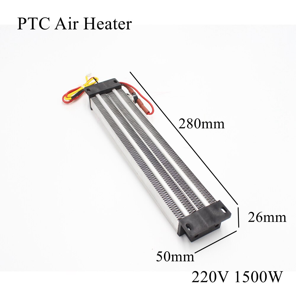 280x50x26mm 220V 1500W PTC Heater Ceramic Thermist... – Grandado