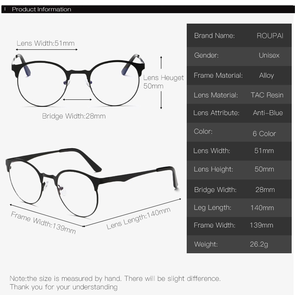 VEITHDIA Anti Blue Light Goggles led Reading Glass... – Grandado