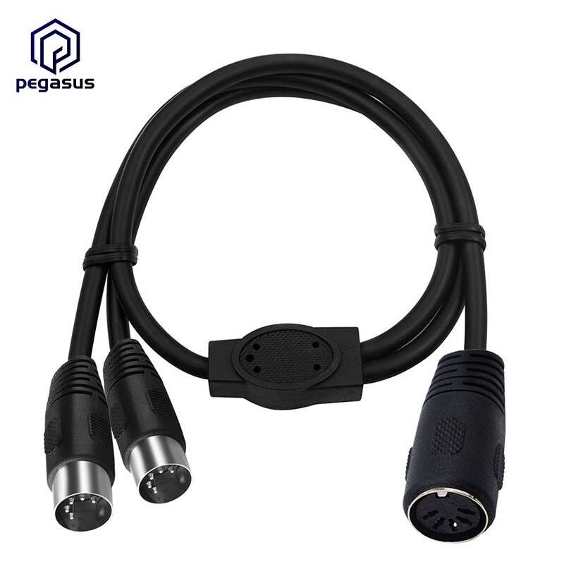 Midi Din 5Pin Splitter Y Adapter Female Naar 2Male... – Vicedeal