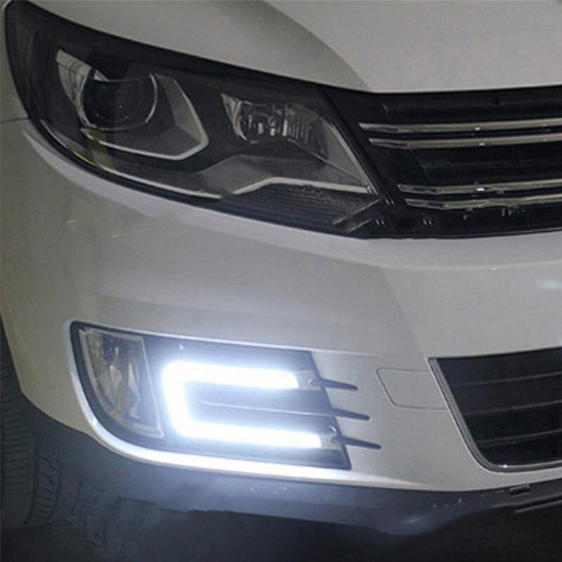 2pcs Car Day Light Fog Light 12V Ultra Thin Waterp... – Grandado