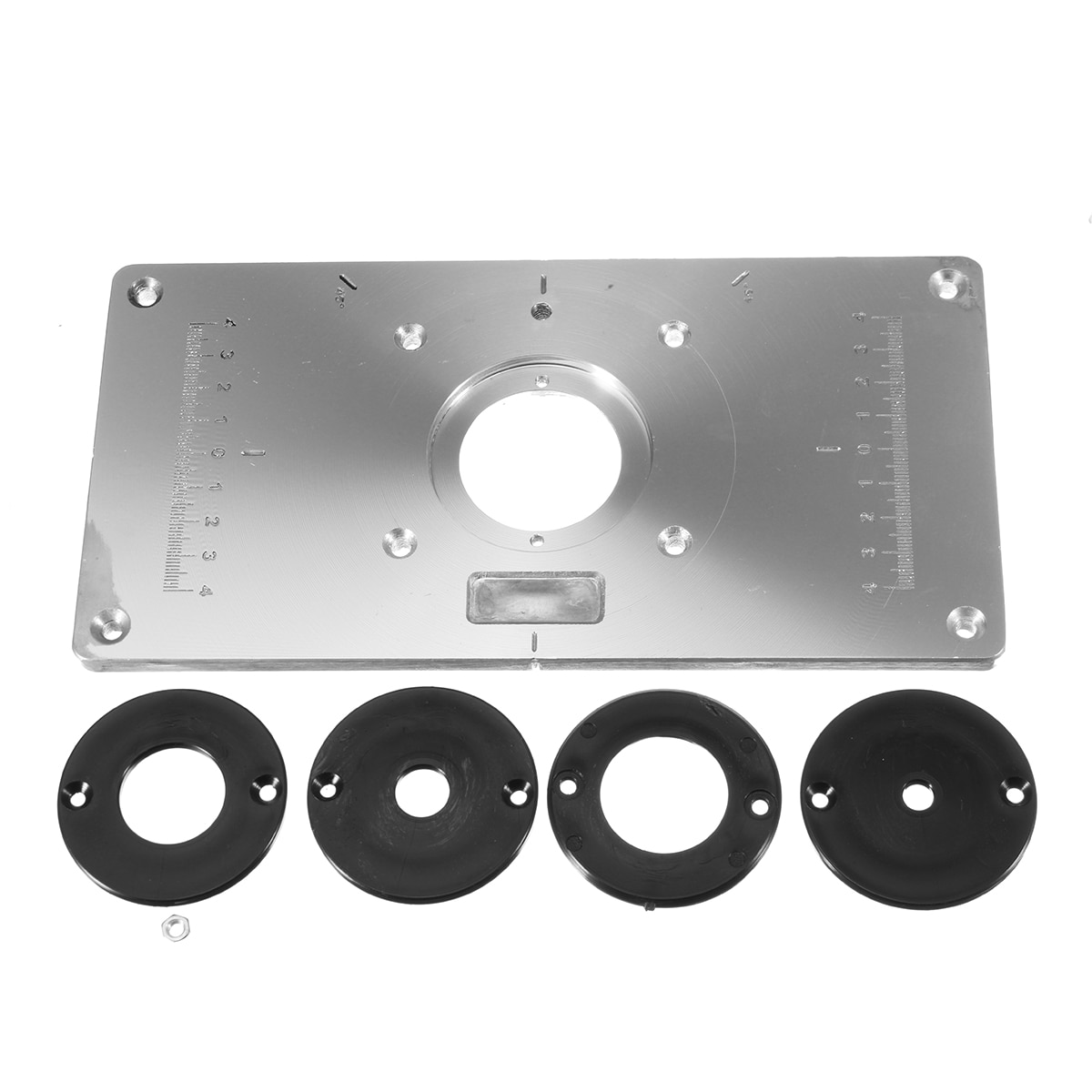 235mm x 120mm x 8mm Router Table Plate 700C Alumin... – Grandado