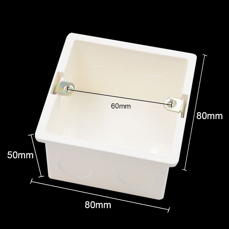 80*80*50mm PVC Flame Retardant Junction Dark Box U... – Grandado