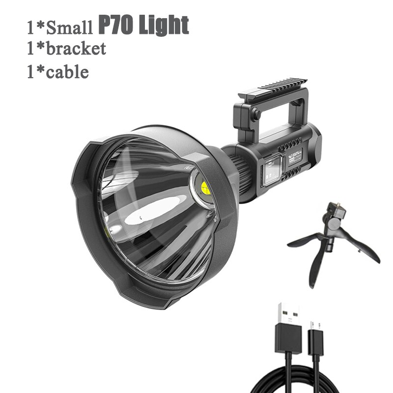 Super Bright Rechagerable LED Portable Flashlight ... – Vicedeal