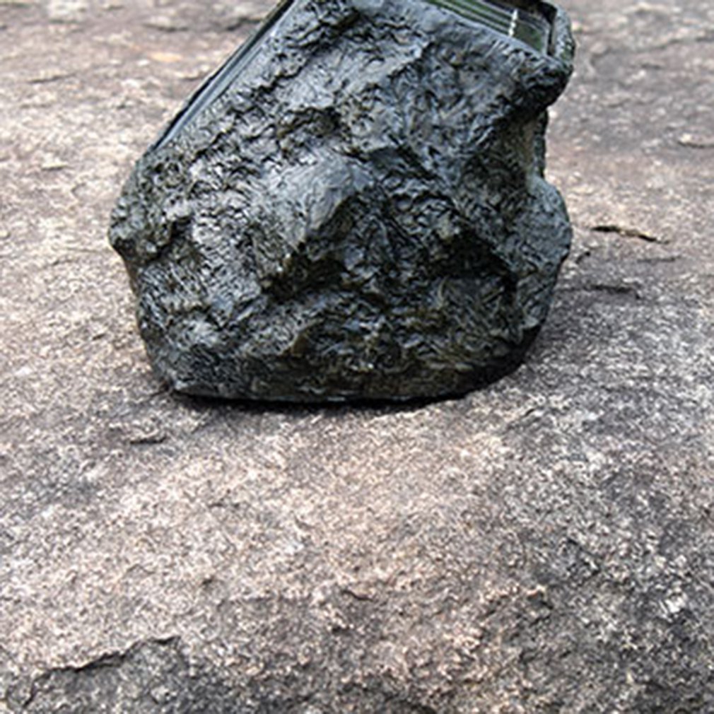 Rock Shape Stone Mocking LED Solar Garden Lighting... – Grandado