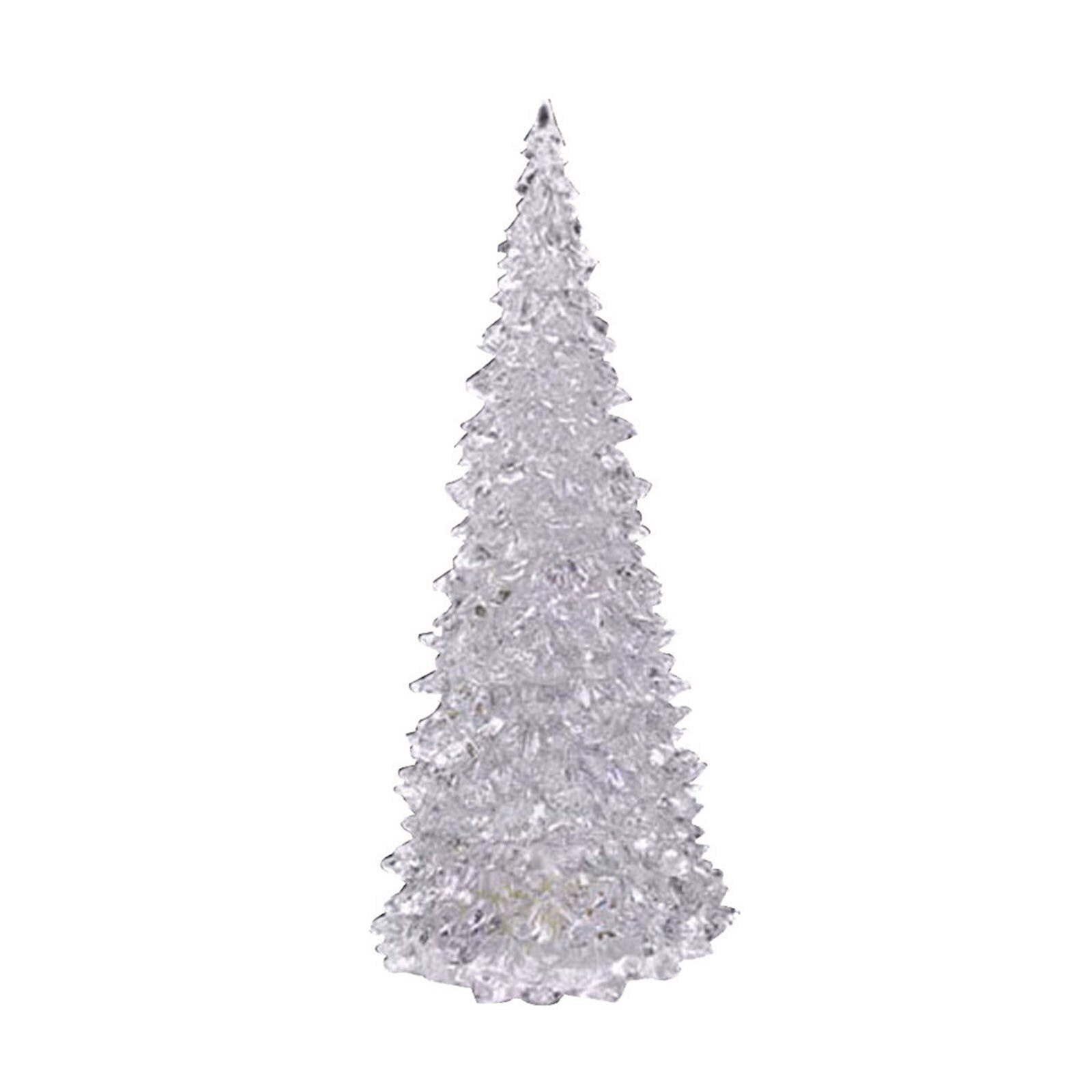 1 Piece Christmas Tree Colorful LED Acrylic Night ... – Grandado