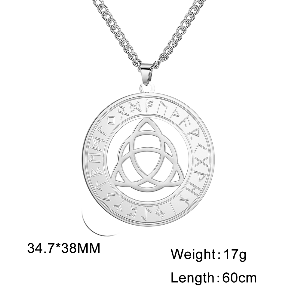 Dawapara Vegvísir Compass Norse Amulet Stainless S... – Grandado