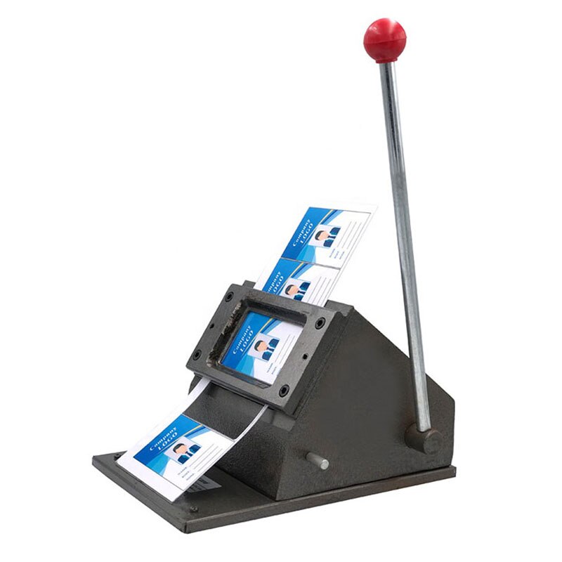 86*54 round corner manual pvc card machine punch c... – Grandado