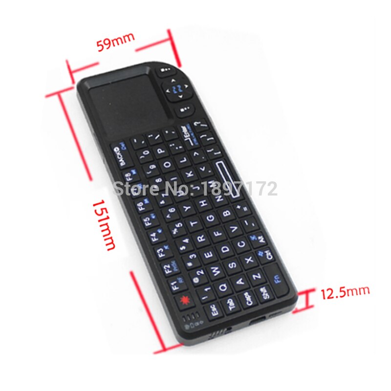 Raspberry Pi Wireless Keyboard 2.4G with touch pan... – Grandado