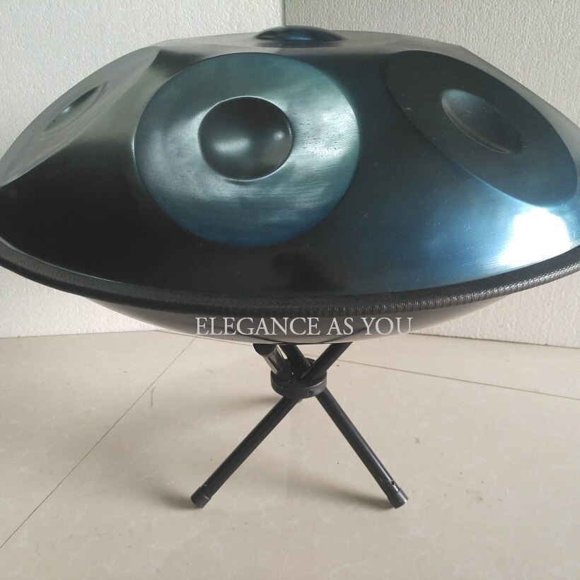 handpan drum stand metal bracket stand black Handp... – Grandado