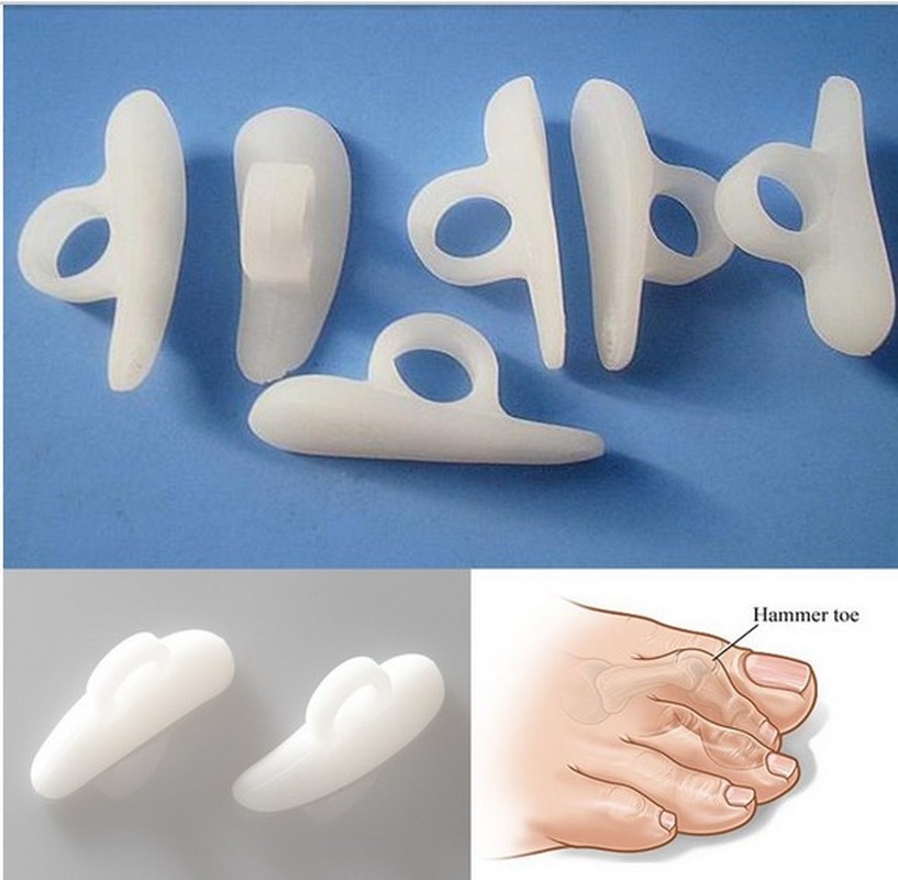 1Pair Unisex Hammer Silicone Toe Protection Bone T... – Grandado