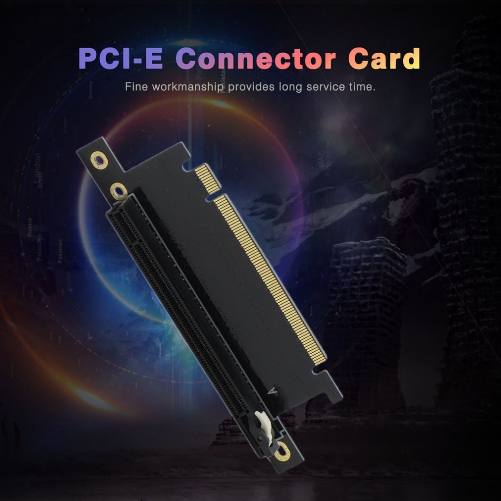 PCI-E Extension Card 90 Graden Haakse Vooruit en A... – Vicedeal
