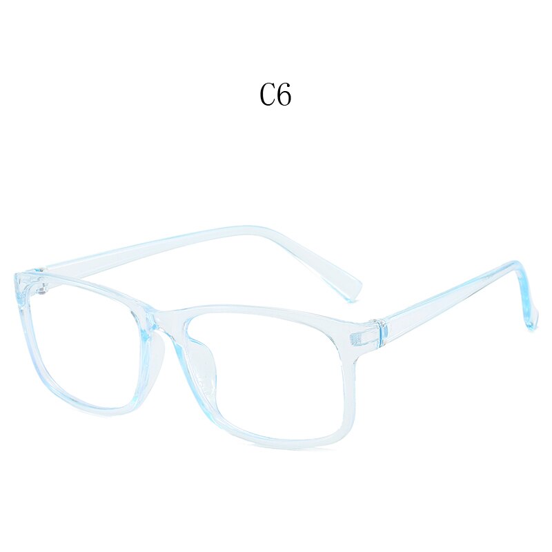 Anti Blue Light Women's Men's Eyewear Frame Square... – Vicedeal
