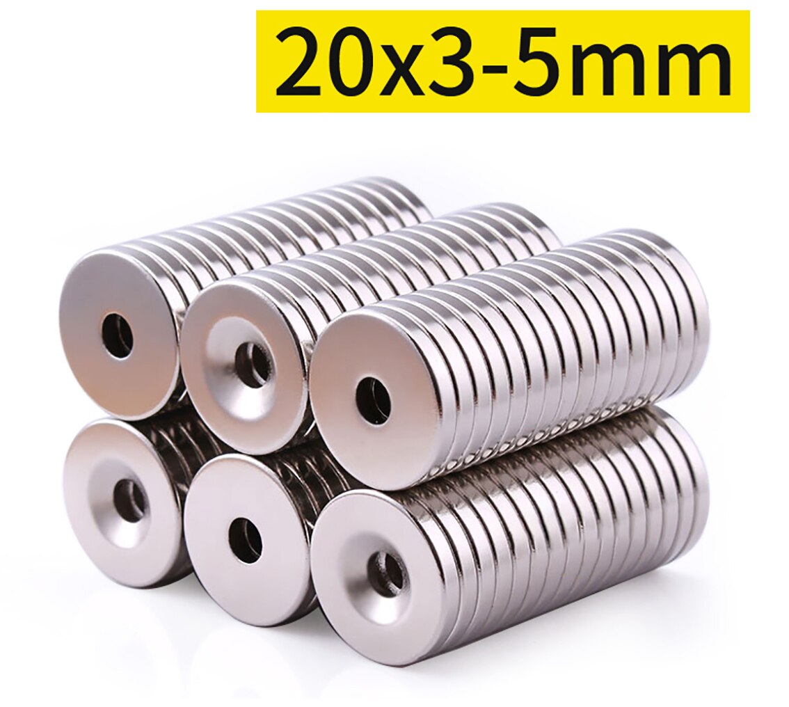 Round Countersunk Neodymium Magnet Dia 8mm-25mm St... – Grandado