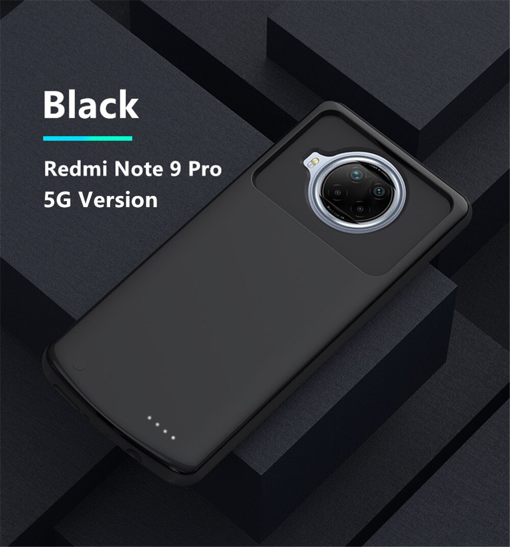 Battery Charger Case Voor Xiaomi Redmi Note 9 Pro ... – Grandado