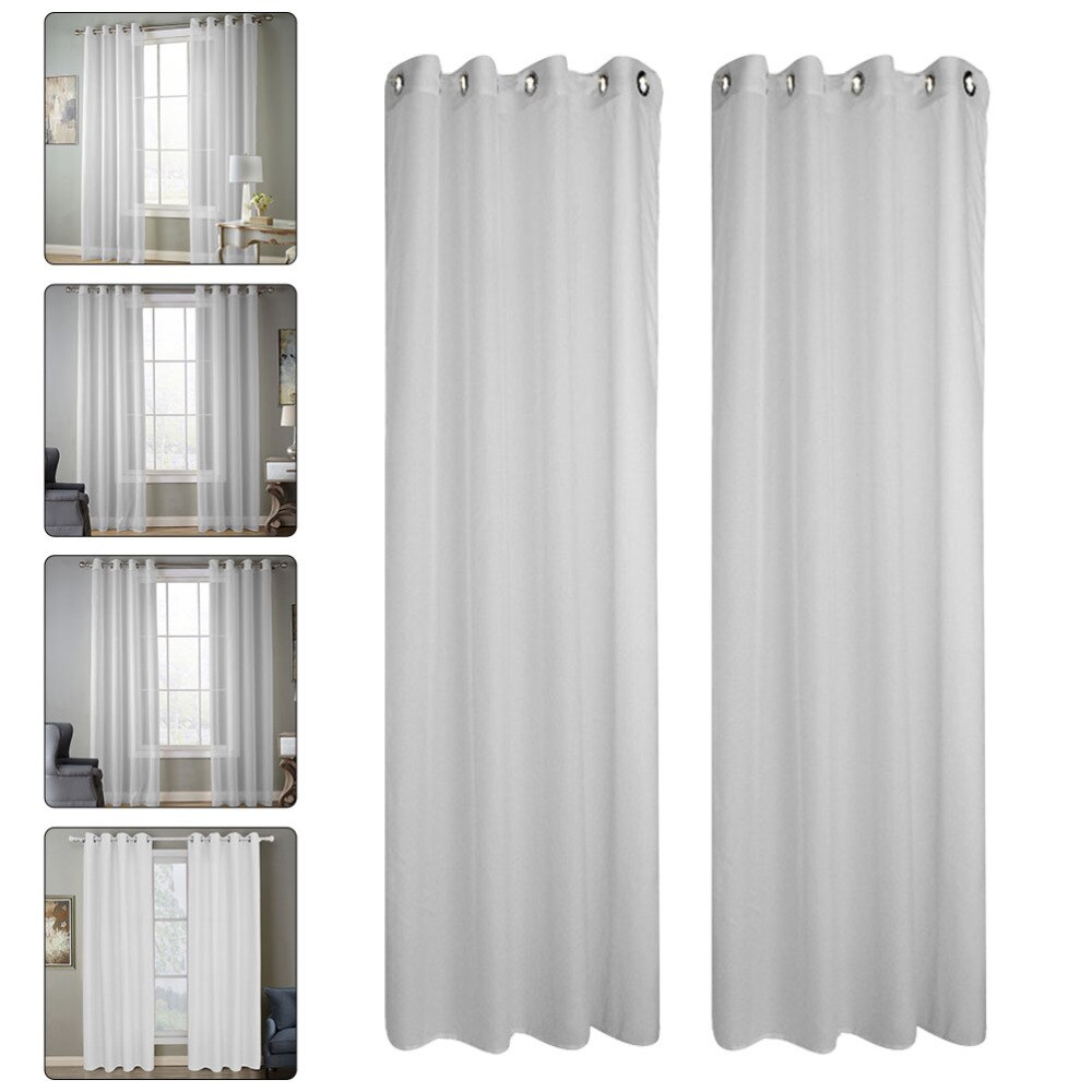 Window Voile Curtain Sheer Soft Curtains Window Sh... – Vicedeal