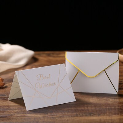 1pc greeting card simple blank blessing greeting c... – Vicedeal