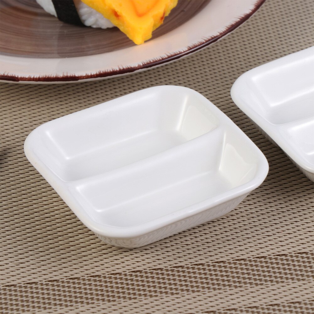 2 Pcs 3 Inch Pure White Ceramic Appetizer Serving ... – Grandado