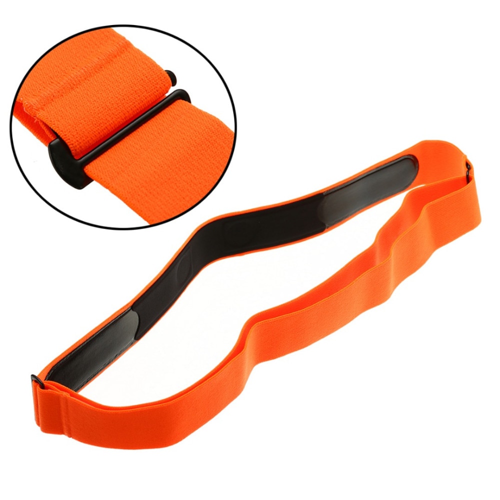 Orange Heart Rate Chest Belt Elastic Belt Strap Ba... – Grandado