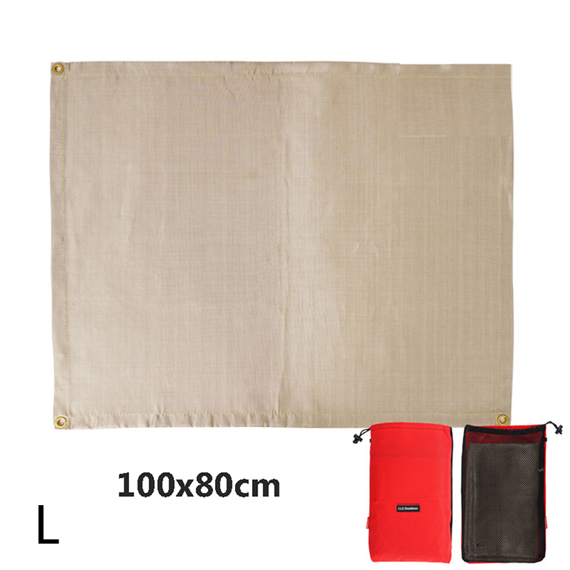 Outdoor Camping Fireproof Cloth Heat Insulation Pa... – Vicedeal