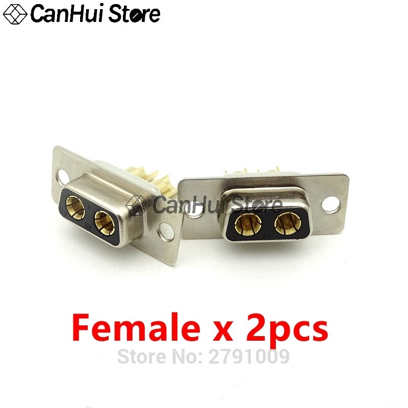 2Pcs 2W2 30A 2 Pin Vergulde Mannelijke Vrouwelijke... – Grandado